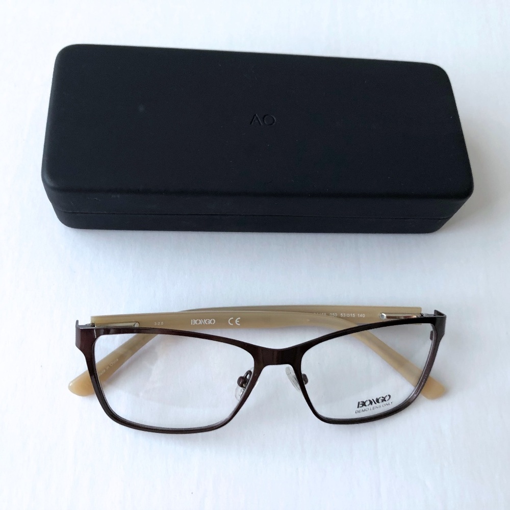 New Bongo Eyeglasses 0165 Brown Frames - Gem